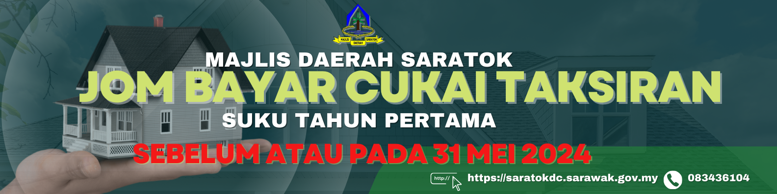 Laman Web Rasmi Majlis Daerah Saratok